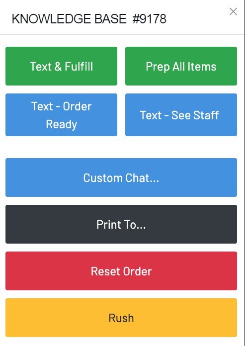 Location Settings: Messaging